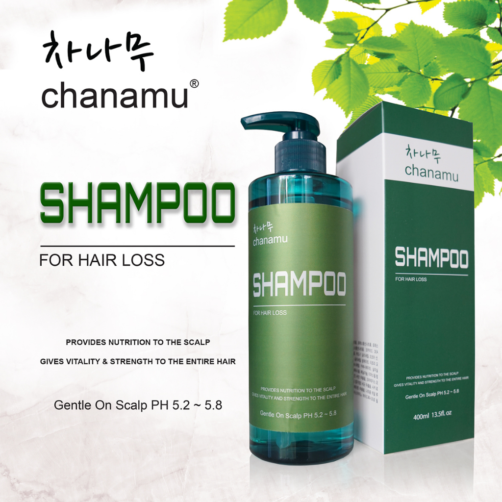 𝐂𝐇𝐀𝐍𝐀𝐌𝐔 Hair Loss Shampoo 400ml ★ Made In Korea | Shopee Singapore