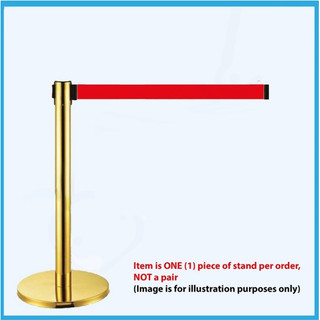 Queue Stand barrier Retractable Belt Barrier Divider Pole Queue Up ...