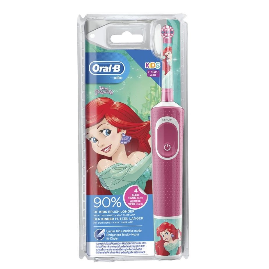 Oral B KIDS Stages Power Electric Toothbrush Rechargeable (Princess ...