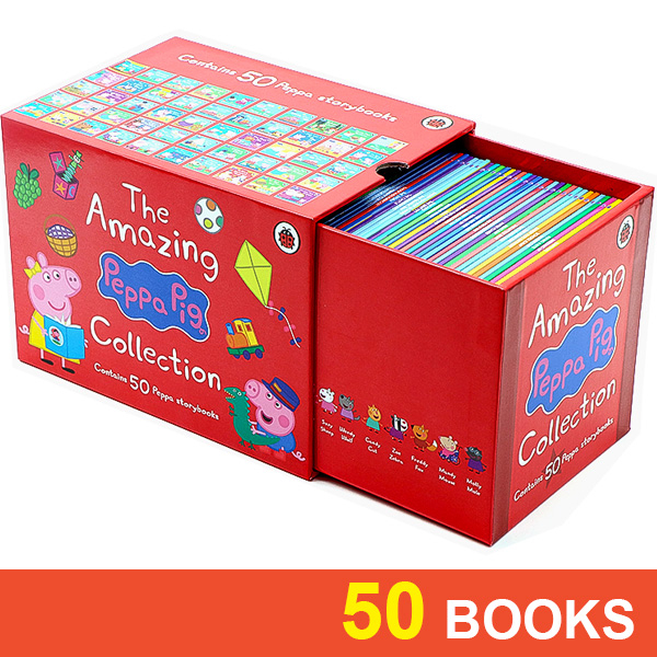 [SG STOCK] Amazing Peppa Pig Collection Box Set (50 Books) | Shopee ...