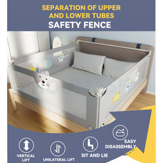 Baby Bed Guard Rail Baby Fence Toddler Bumper Frame Bedroom Playpen ...