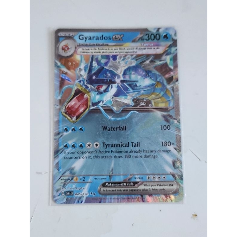 Pokemon gyarados ex scarlet and violet card | Shopee Singapore