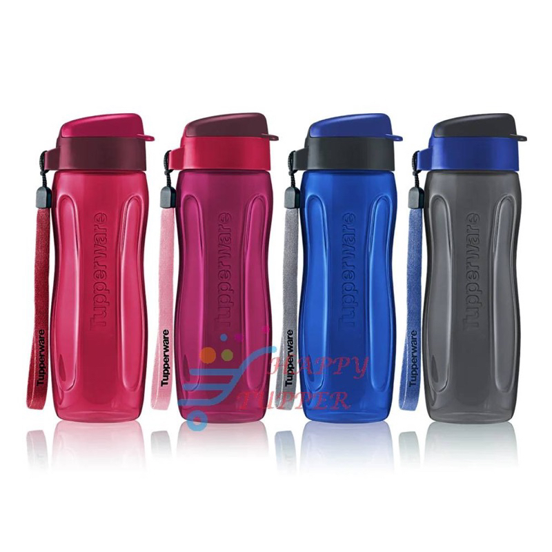 Tupperware Slim Eco Bottle 500ml (Tupperware Water Bottle) | Shopee ...