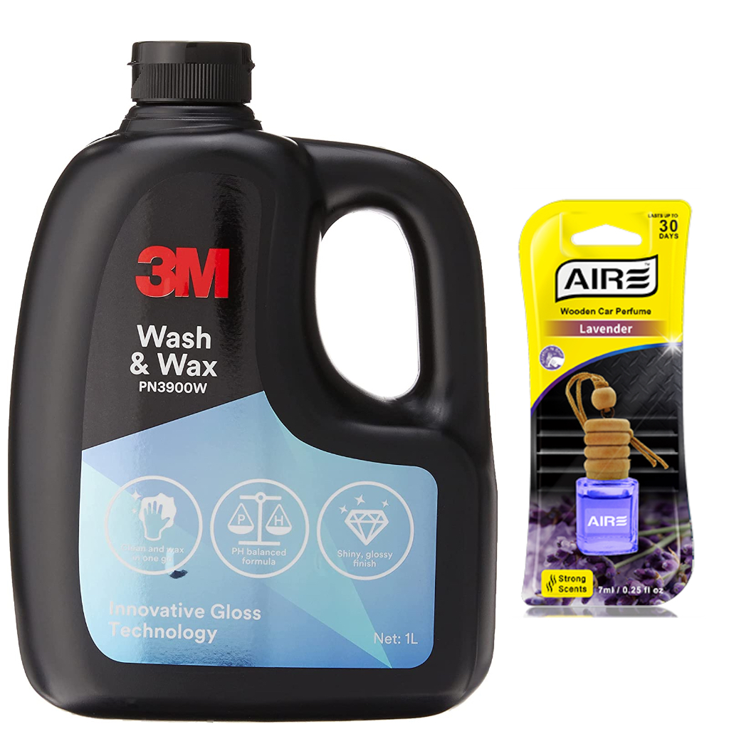 3M Wash & Wax Car Clean & Shine Liquid (1L) | Shopee Singapore