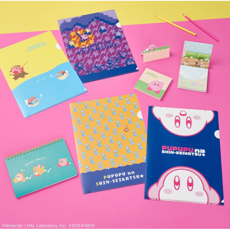 【Authentic 🇯🇵】ICHIBAN KUJI: Kirby’s New Life - Kirby A4 File • Kirby ...