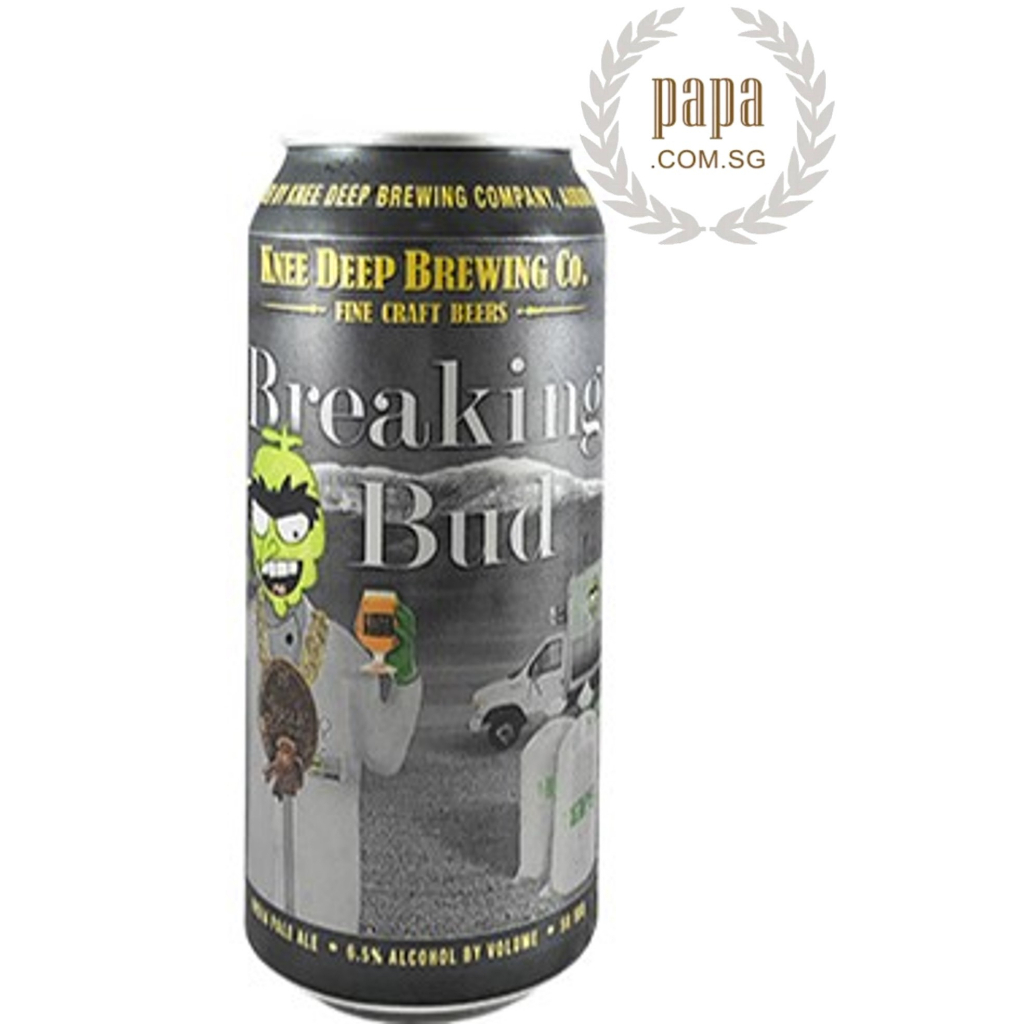 Knee Deep Brewing Co - Breaking Bud IPA - 6.5% abv (01 x 473ml Can ...