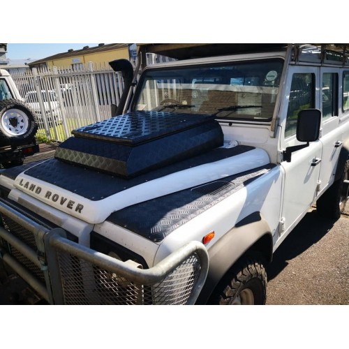 Hannibal Safari Alu Innovations Land Rover Defender Puma Bonnet Box ...