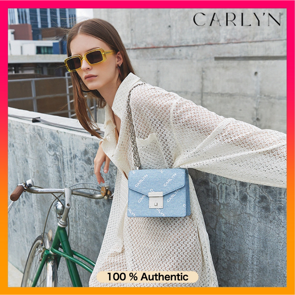 CARLYN Logo Mode Bag - 3 Colors (2023 NEW) | Shopee Singapore