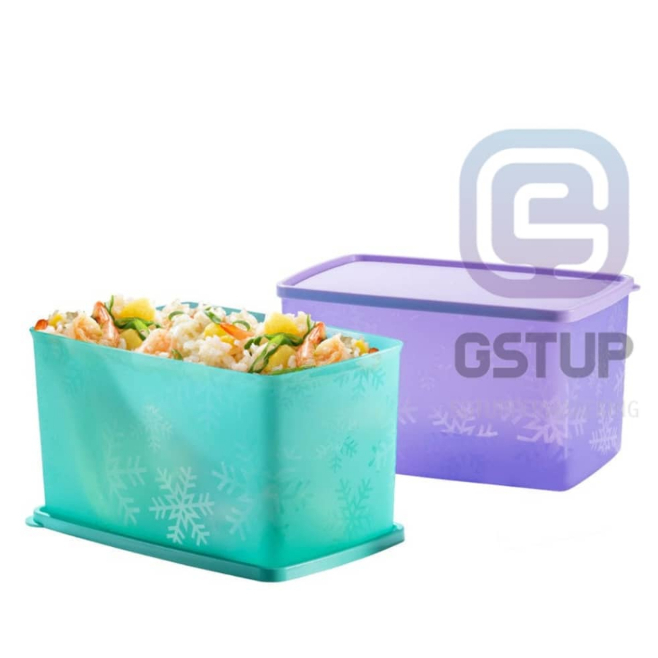 Tupperware Snowflake Medium Square Round 2.8L (NEW Limited Color ...