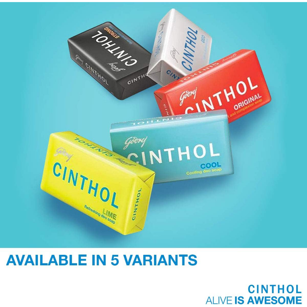 Cinthol Bath Soap - 100 grams | Shopee Singapore