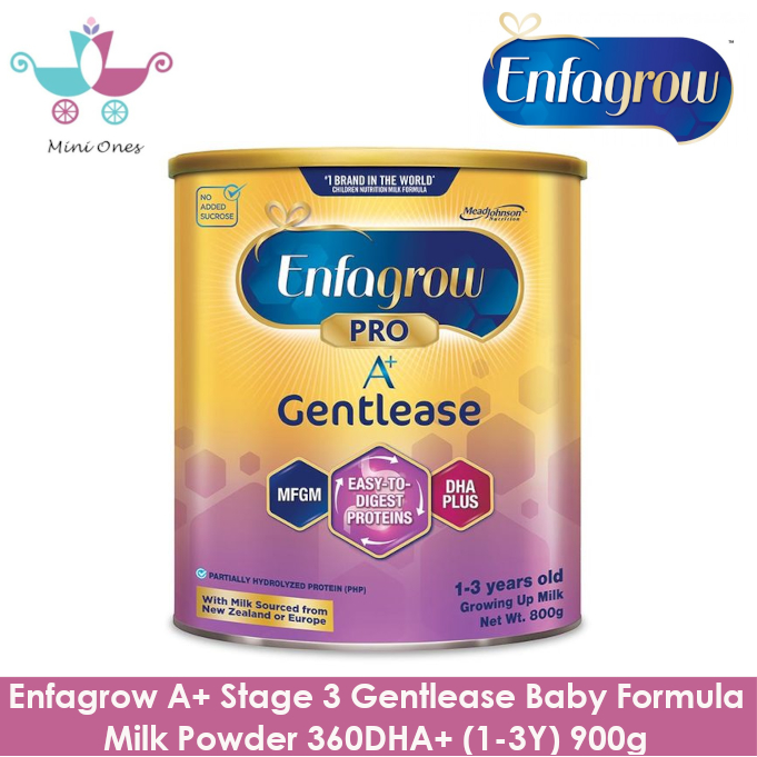 [Cashback Enabled] Enfagrow A+ Stage 3 Gentlease Baby Formula Milk ...