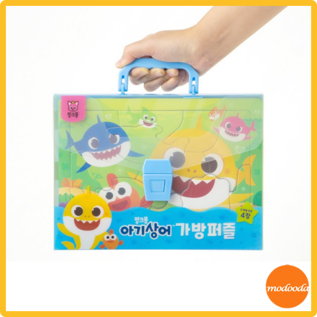 [PINKFONG] Baby Shark Jigsaw Puzzles/ Baby puzzle/ Kids puzzle (4 ...