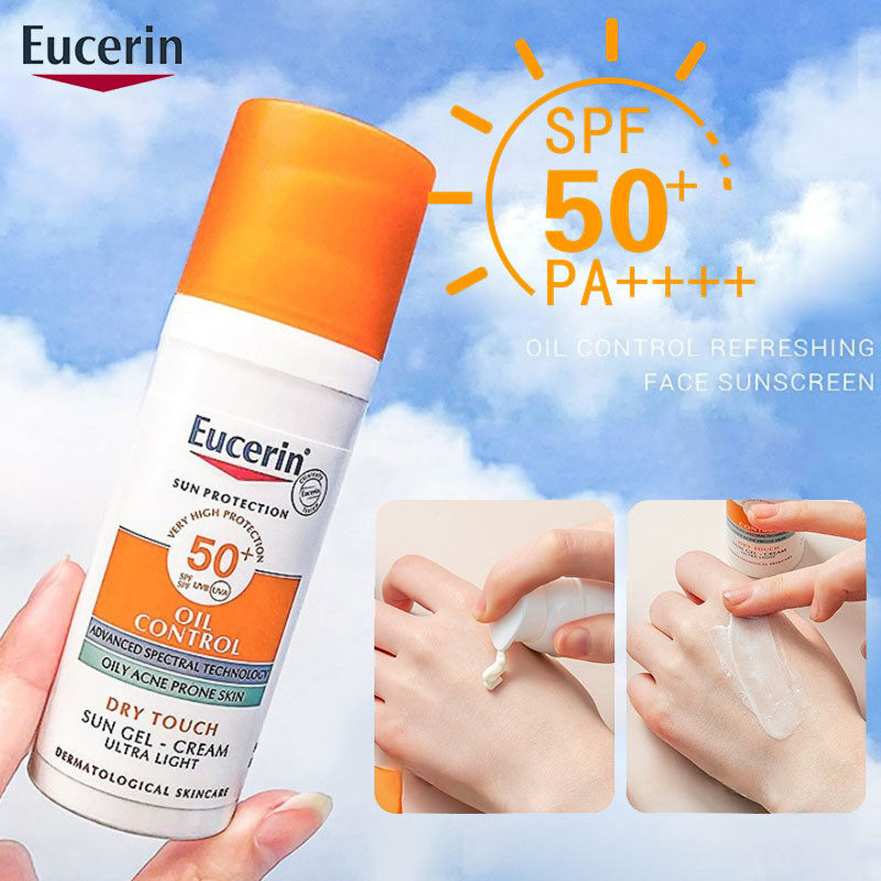 Eucerin Sun Protection Oil Control Sun Gel-Cream Dry Touch SPF50+ 50ml ...