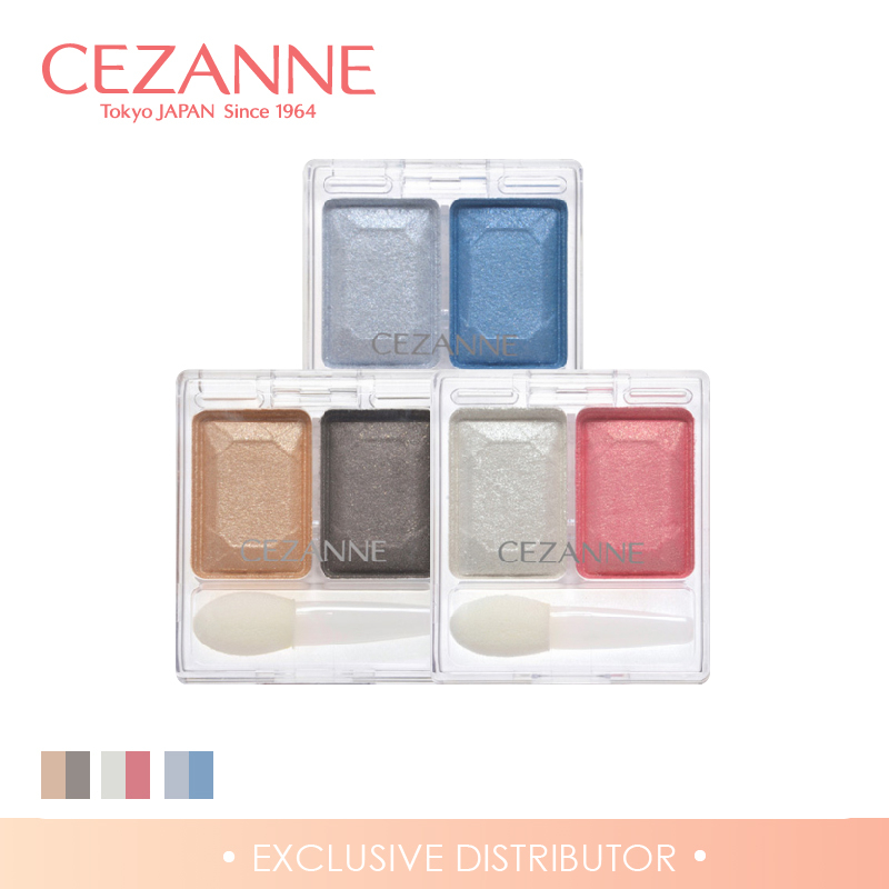 Cezanne Two Color Eyeshadow Lame Series | Shopee Singapore