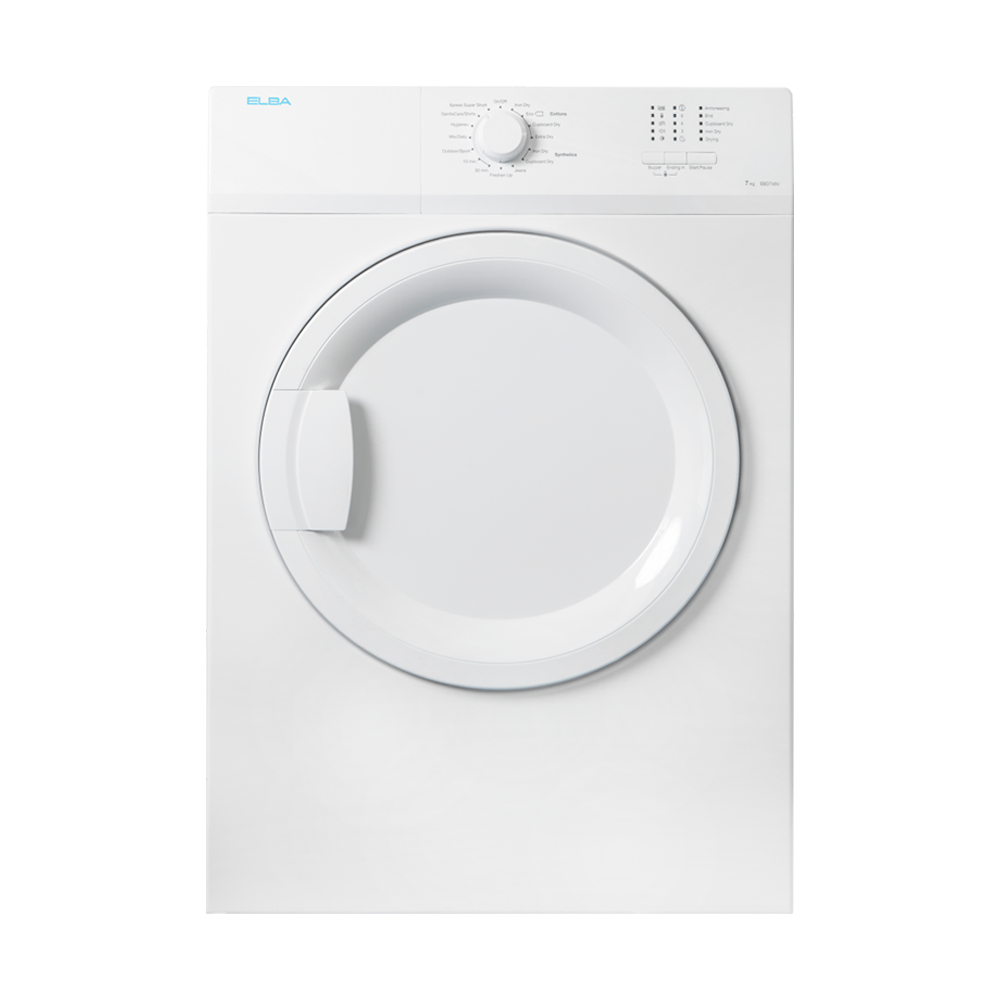 ELBA 7kg Vented Dryer EBD750W | Shopee Singapore
