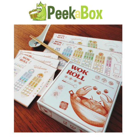 [Peek A Box] Wok And Roll Card Game Singapore Local Card Games Board ...