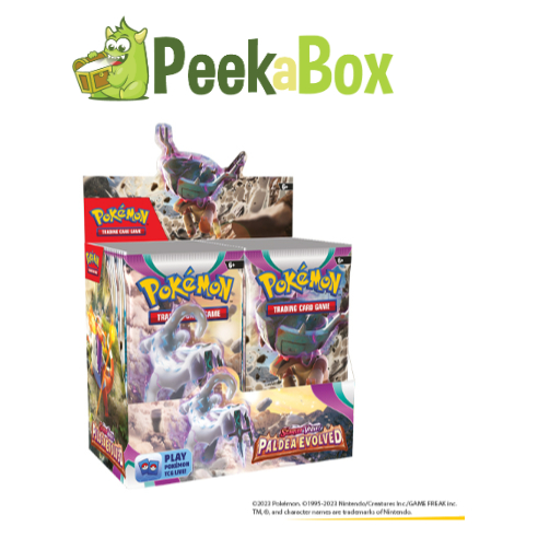 [Peek A Box] Pokemon TCG Trading Card Game Scarlet & Violet SV02 Paldea ...