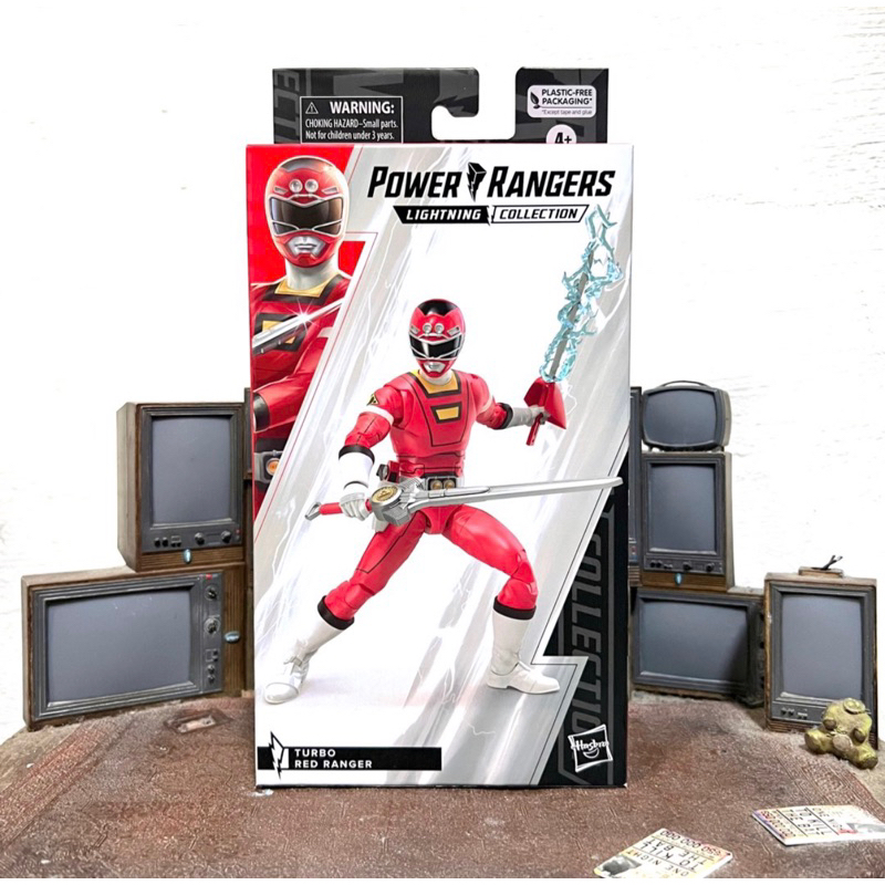 Hasbro Power Rangers Lightning Collection Wave 15 - Turbo Red | Shopee ...