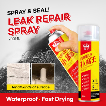 👑 Leak Repair Spray Fast Fix Pipe Roots/ Roof Cracks Multi Function ...