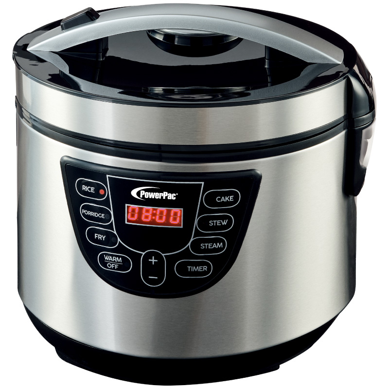 PowerPac Rice Cooker 1.8L Digital /Multi Cooker (PPRC38A/PPRC38B ...