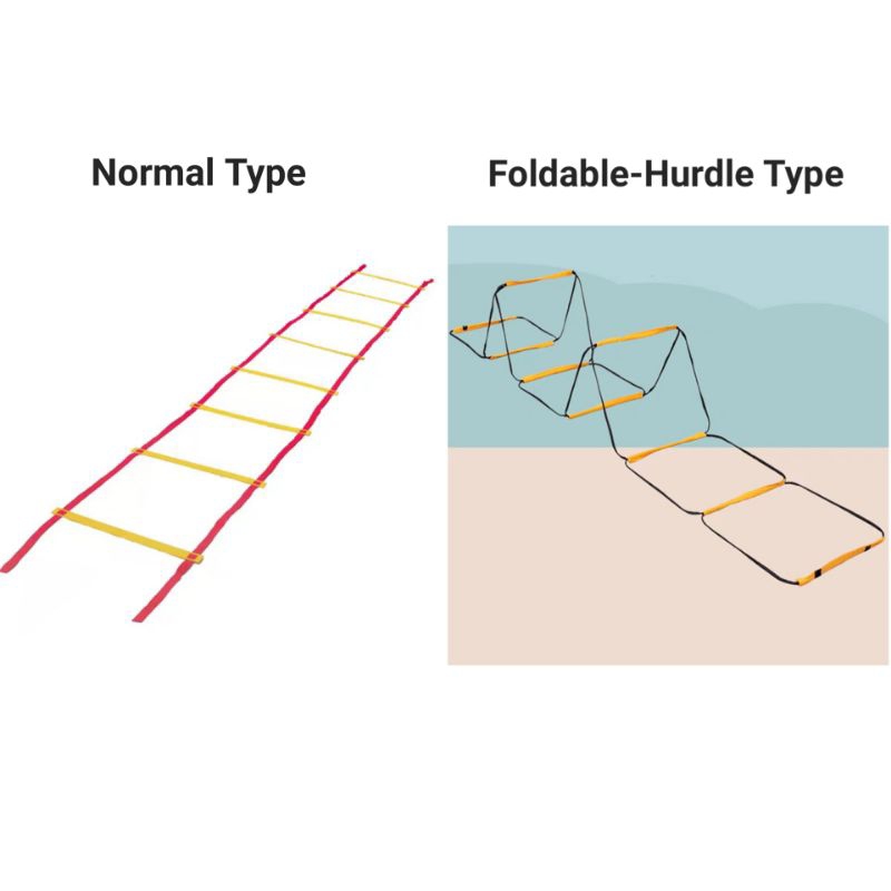 [SG: IN STOCK] Hurdle Agility Ladder Hybrid 2-in-1 Multi purpose ...