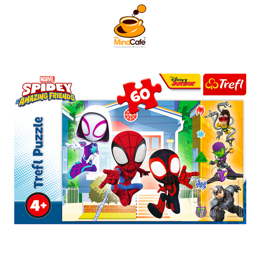 Trefl 60 Piece Jigsaw Puzzle: Spidey's World - Spidey and His Amazing ...