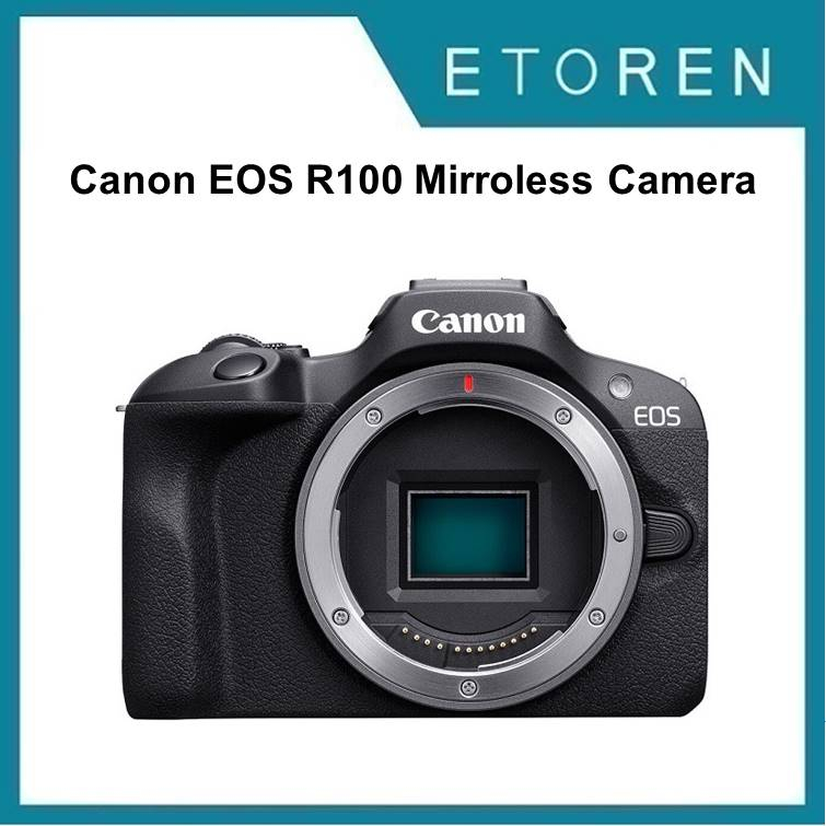 Canon EOS R100 Mirroless Camera (With Adapter) | Shopee Singapore