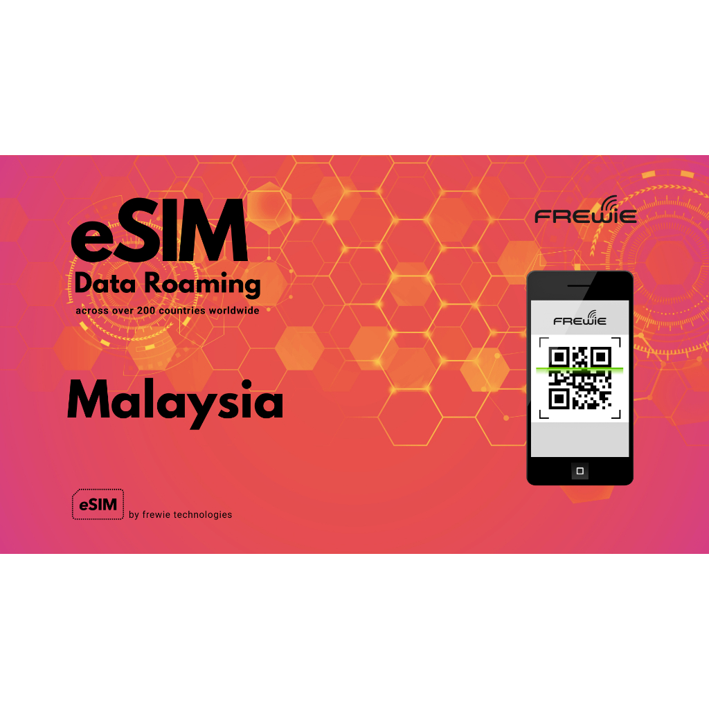 Malaysia 3GB - 30GB up to 30 Days eSIM Data Roaming | QR delivered via Shopee chat or email(if ...