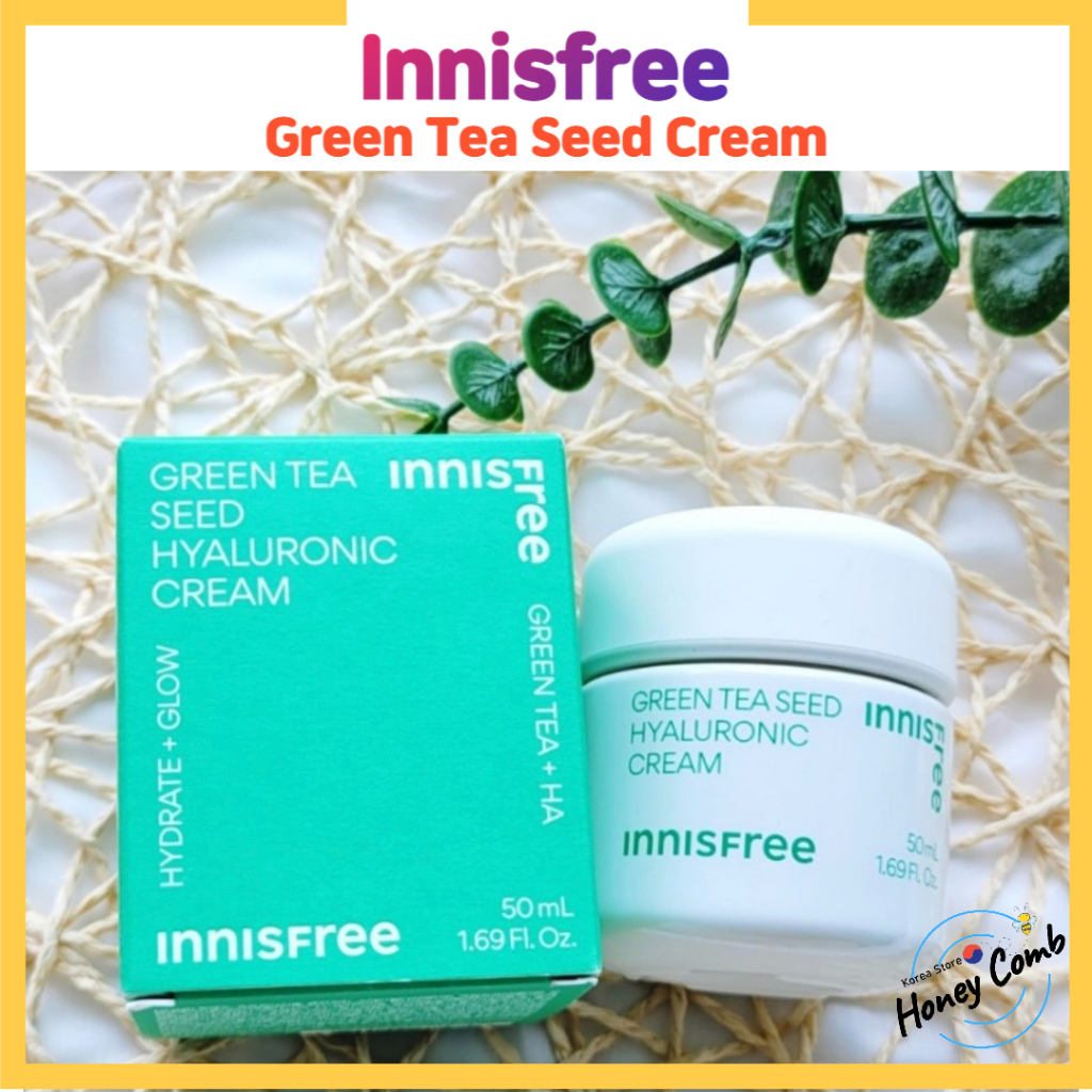 Innisfree the Green Tea Seed Cream 50ml/dry skin/ All-in-one cosmetics ...