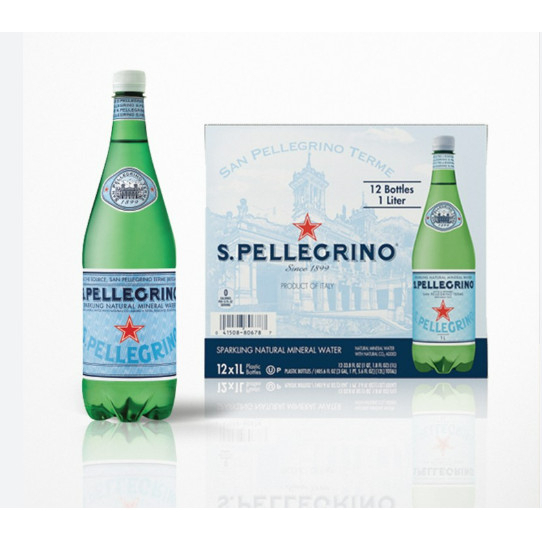 San Pellegrino Sparkling Mineral Water, 12 x 1l | Shopee Singapore