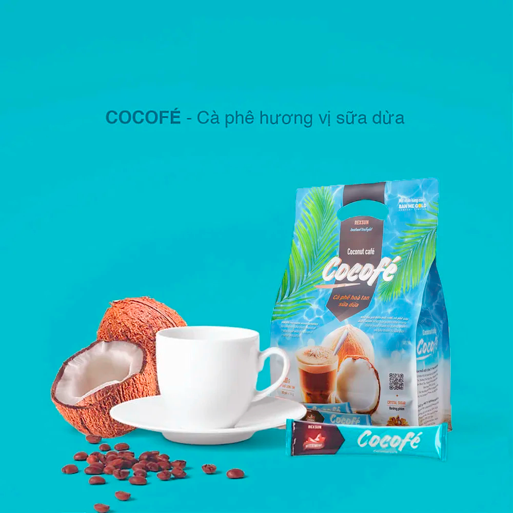 [SG Ready in stock] Vietnamese Cocofe Instant Coconut Coffee ...