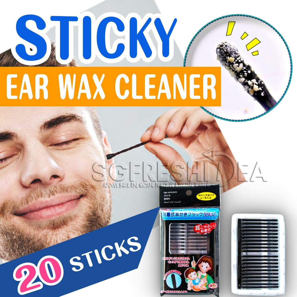 (7.7 MEGA SALE) Ear Wax Cleaner Removal Stick Ears Pick Remover Sticky ...