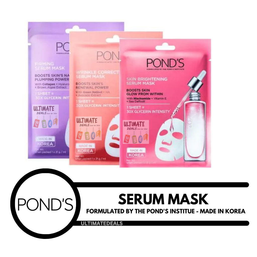 POND'S Sheet Masks - A new range of face masks with 30X the power of ...