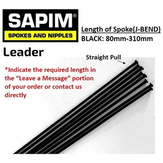Sapim Leader Bike Bicycle Spokes Straight Pull | Shopee Singapore
