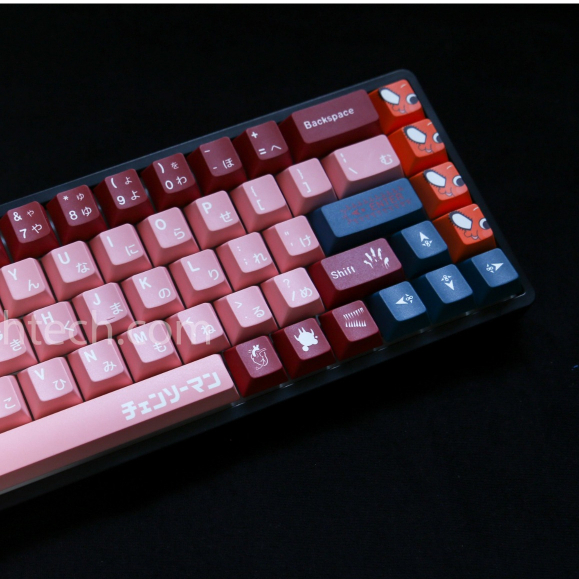 Chainsaw Man Theme PBT keycaps | Shopee Singapore