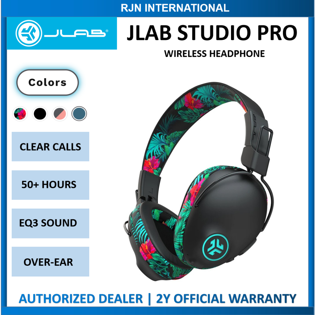 JLAB Studio pro wireless Over-ear headphone with 50+ hours playtime ...