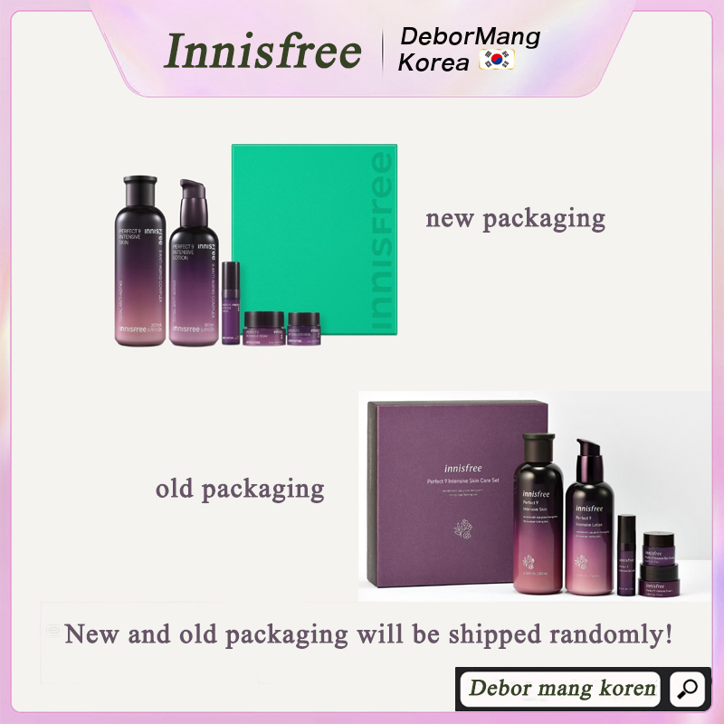 Innisfree perfect 9 intensive skin care set （Skin 200ml lotion 160ml ...