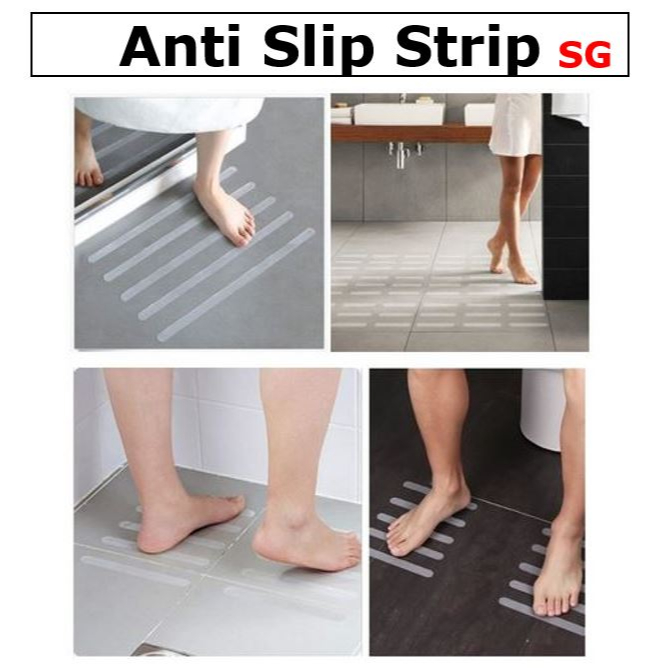 Anti-Slip Floor Strip Transparent Sticker /Non-Slip Sticker/Toilet Anti ...