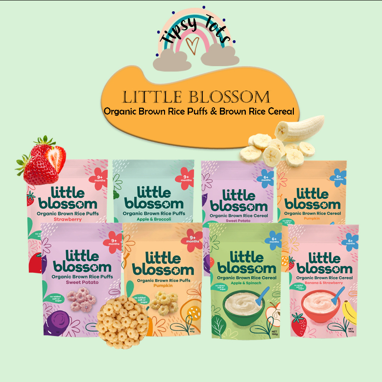 Little Blossom Organic Baby Puffs / Little Blossom Organic Baby Cereal ...