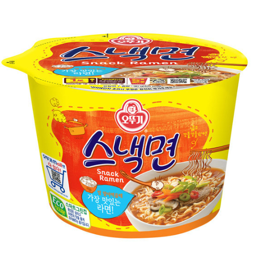 [Ottogi] snack Ramen Cup 90g 스낵면 용기 | Shopee Singapore