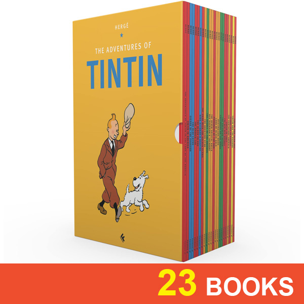 [SG STOCK][23 Books] - The Adventures of TinTin by Herge (TinTin Comic ...