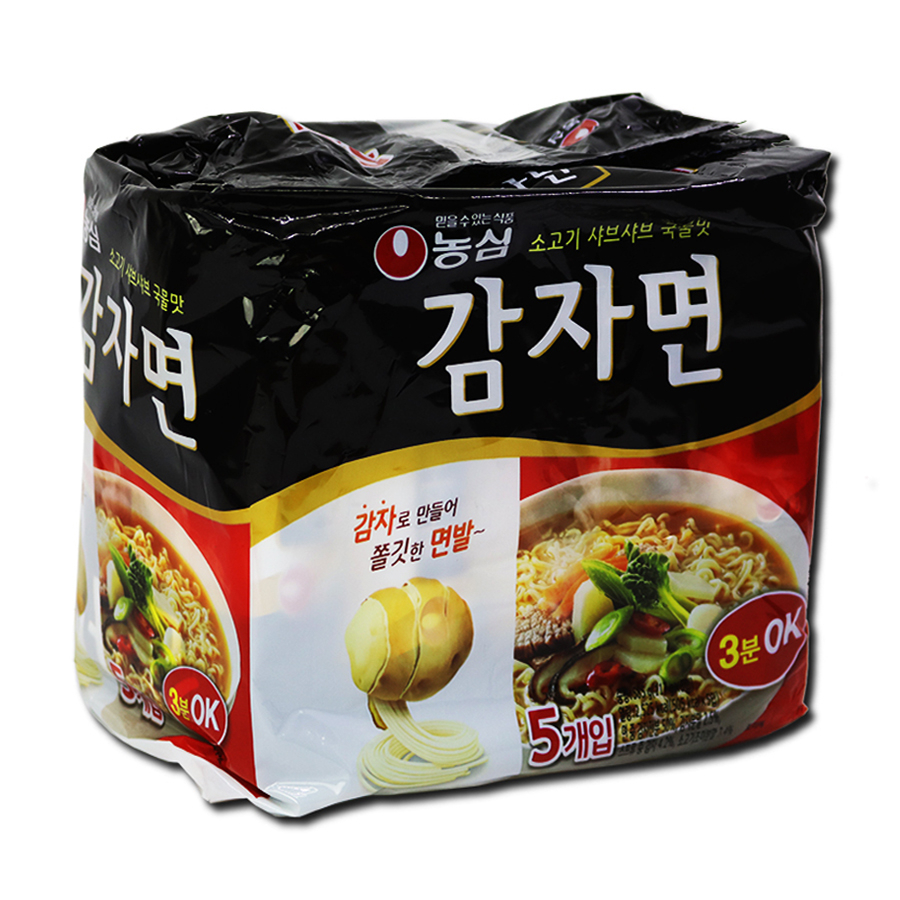 NONGSHIM POTATO NOODLE (MULTI PACK) | Shopee Singapore