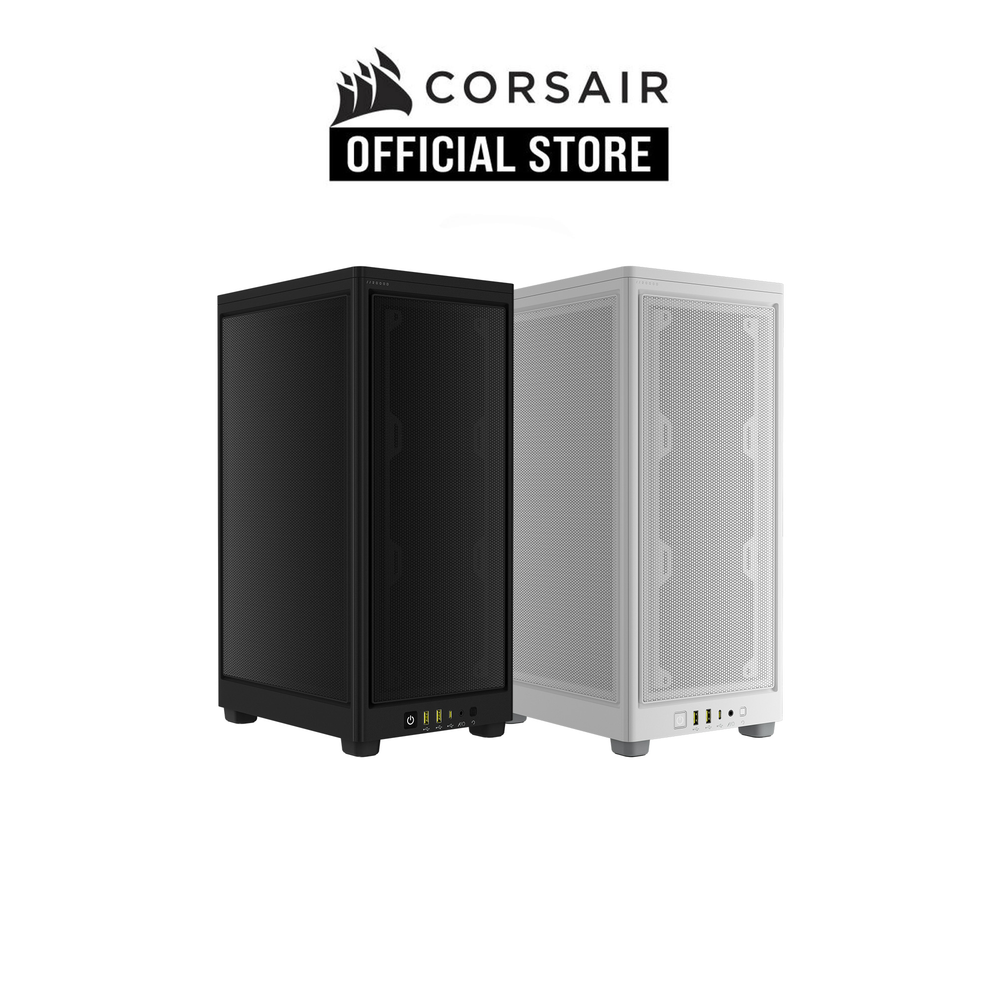 CORSAIR 2000D AIRFLOW Mini-ITX Case (Black/White) | Shopee Singapore