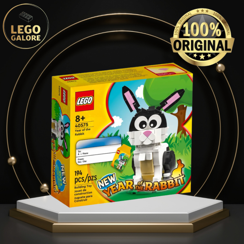 [Lego Galore] LEGO 40575 YEAR OF THE RABBIT (2023) | Shopee Singapore