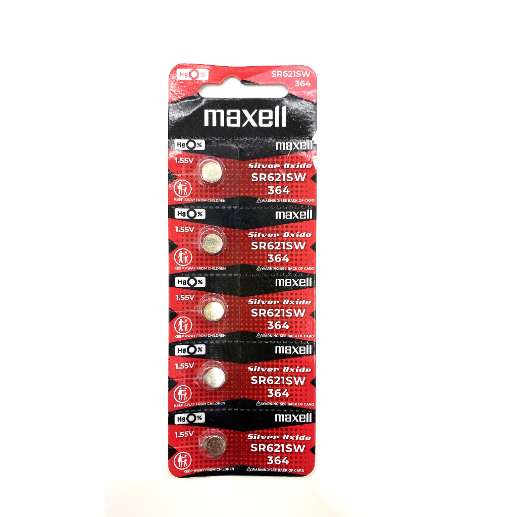 Maxell cell battery-621@(5pc in 1strip) | Shopee Singapore