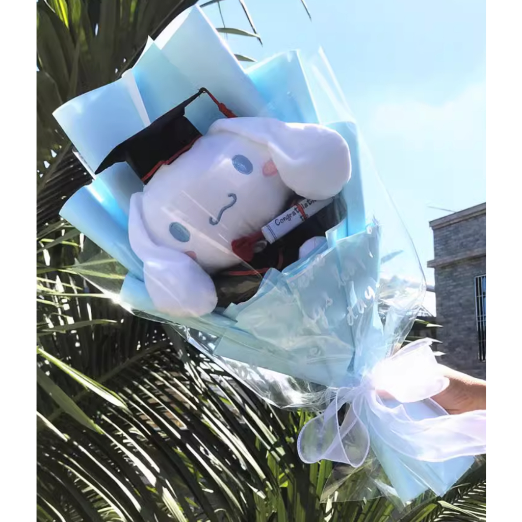 Sanrio Cinnamoroll Graduation Bouquet Graduation Gifts Graduation Bear ...