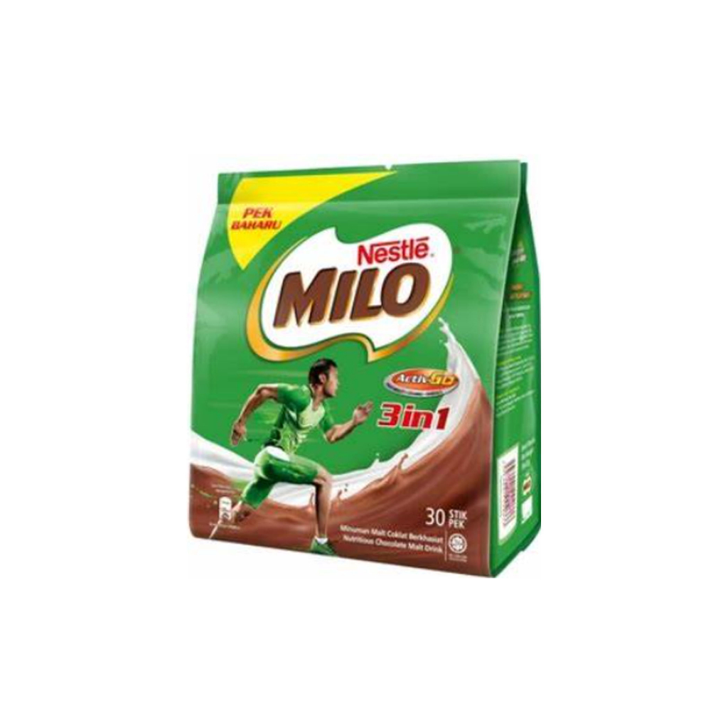Milo brand 3 in 1 (16 sachets)*5 | Shopee Singapore