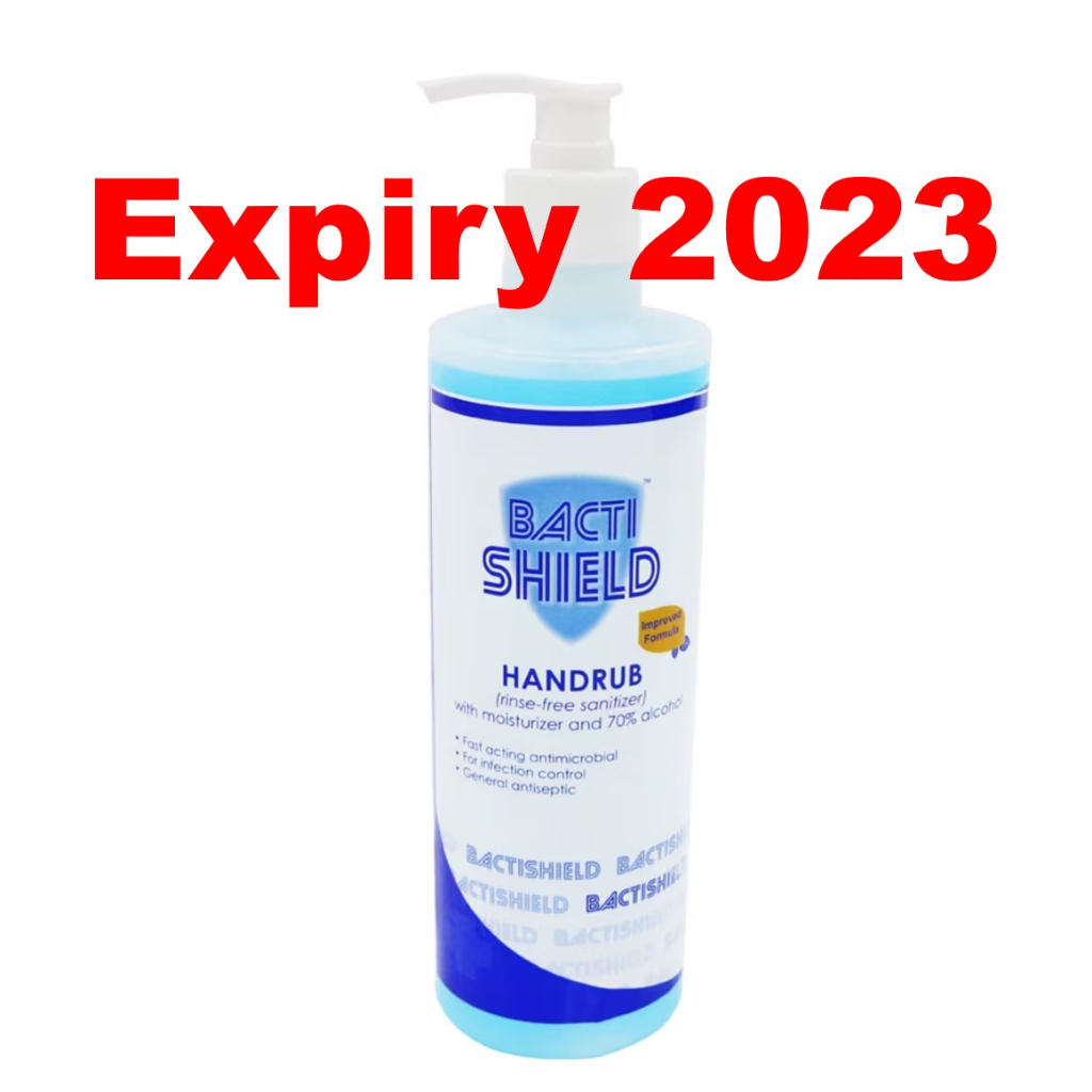 Bactishield 500ml (Hand Rub | Hand Wash) | Shopee Singapore