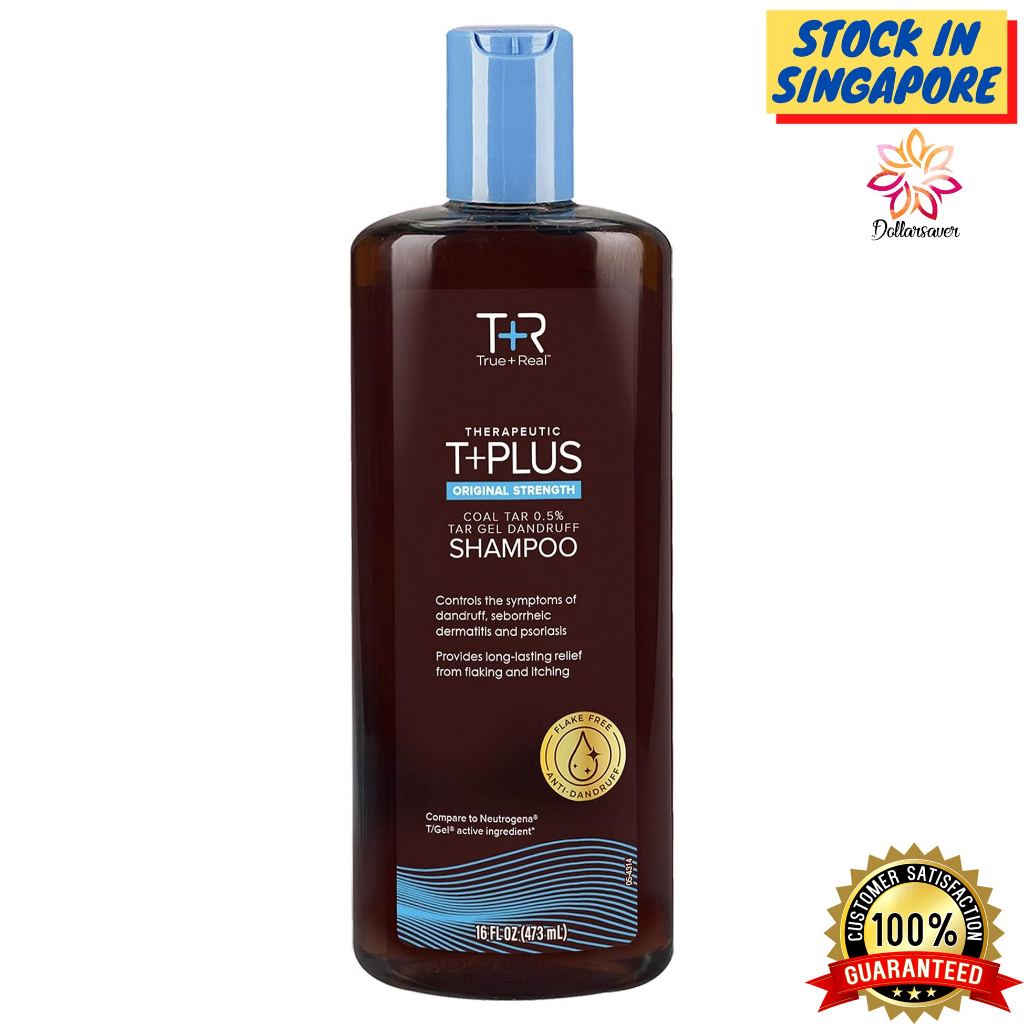True + Real T Plus Original Strength Coal Tar Shampoo 473ml | Shopee ...