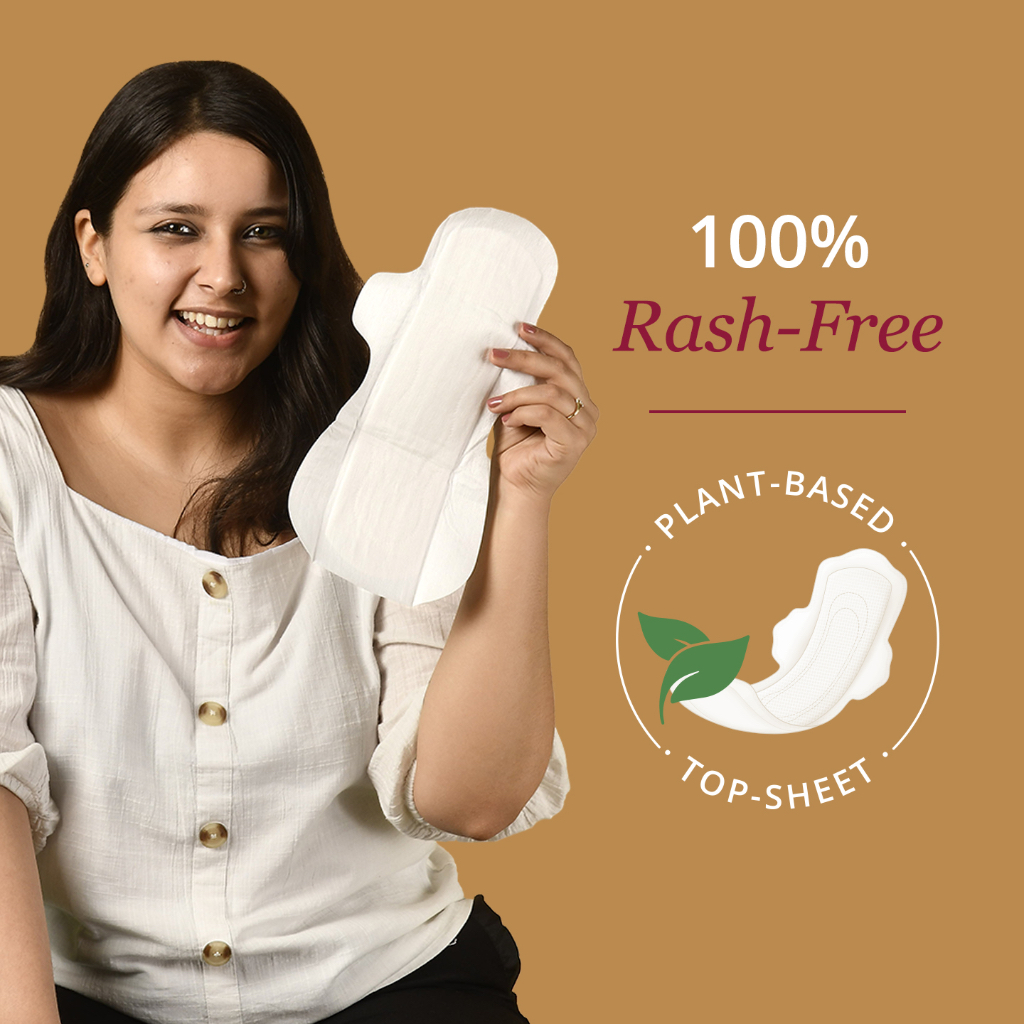 Carmesi Sensitive Sanitary Pads 100% Rash-Free Skin Thin Lightweight ...